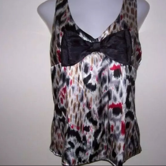 Matty M | Tops | Satin Look Cami Tank Lined Size Large | Poshmark